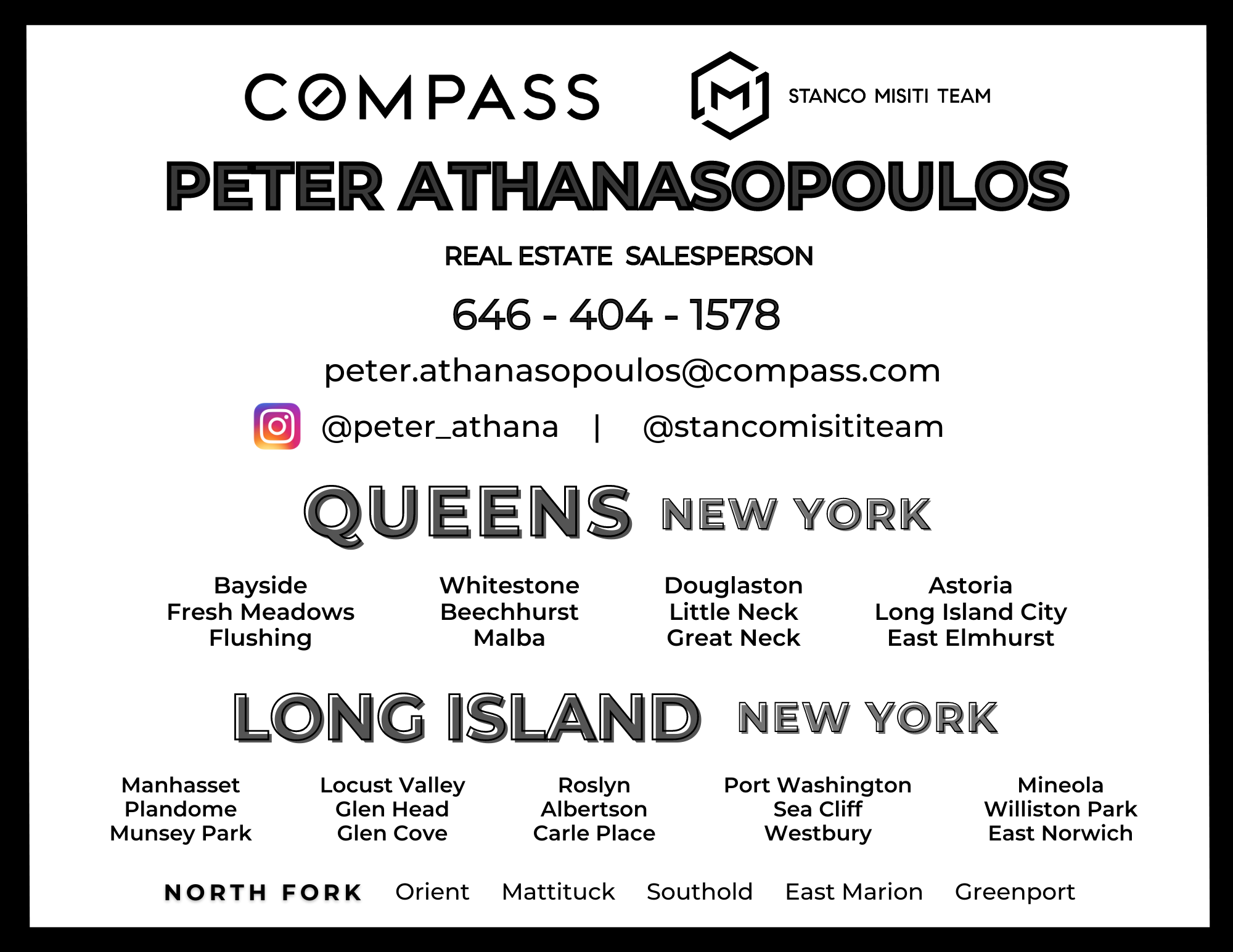 Peter Athanasopoulos, Real Estate Agent - Compass