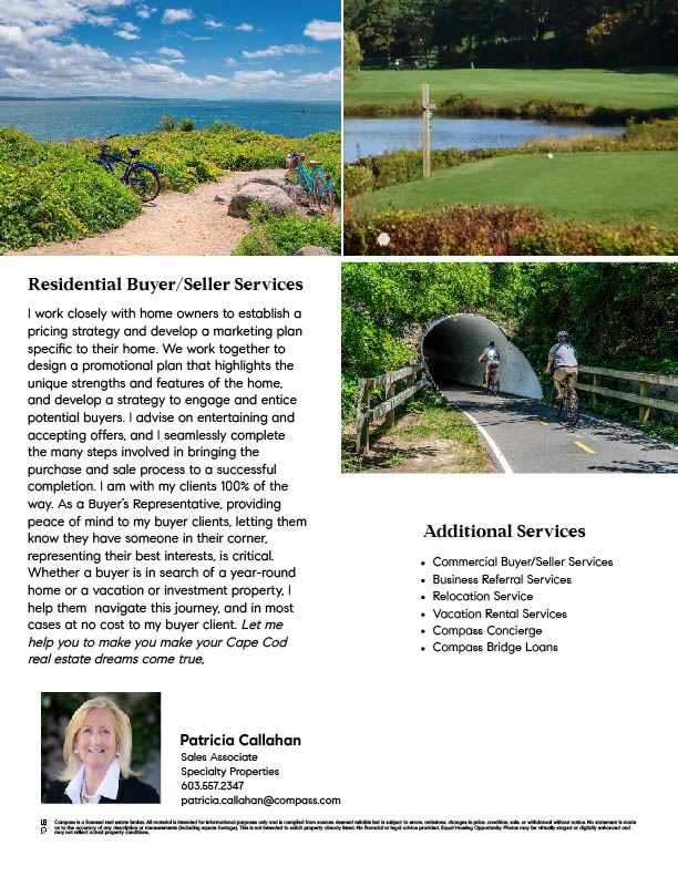 Patricia Callahan, Real Estate Agent - Compass