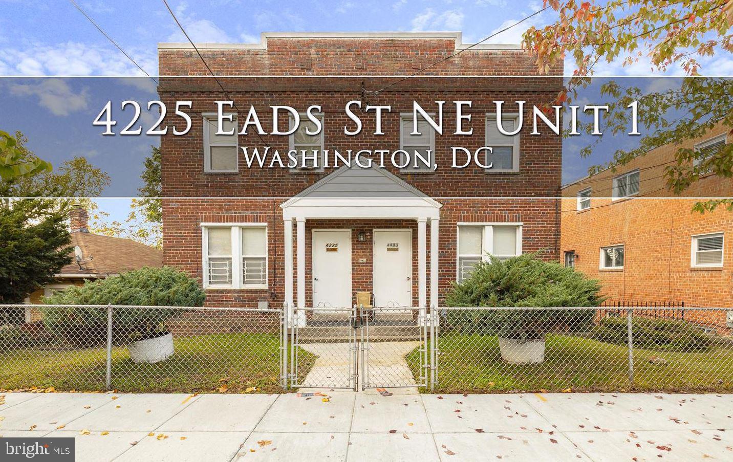 4225 Eads Street Northeast, Unit 1, Washington, DC 20019 | Compass