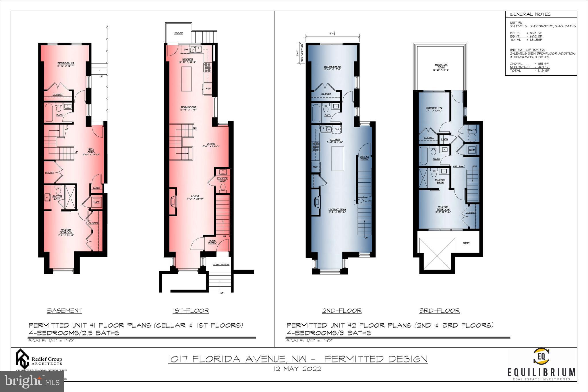 Narrow Row House Floor Plans