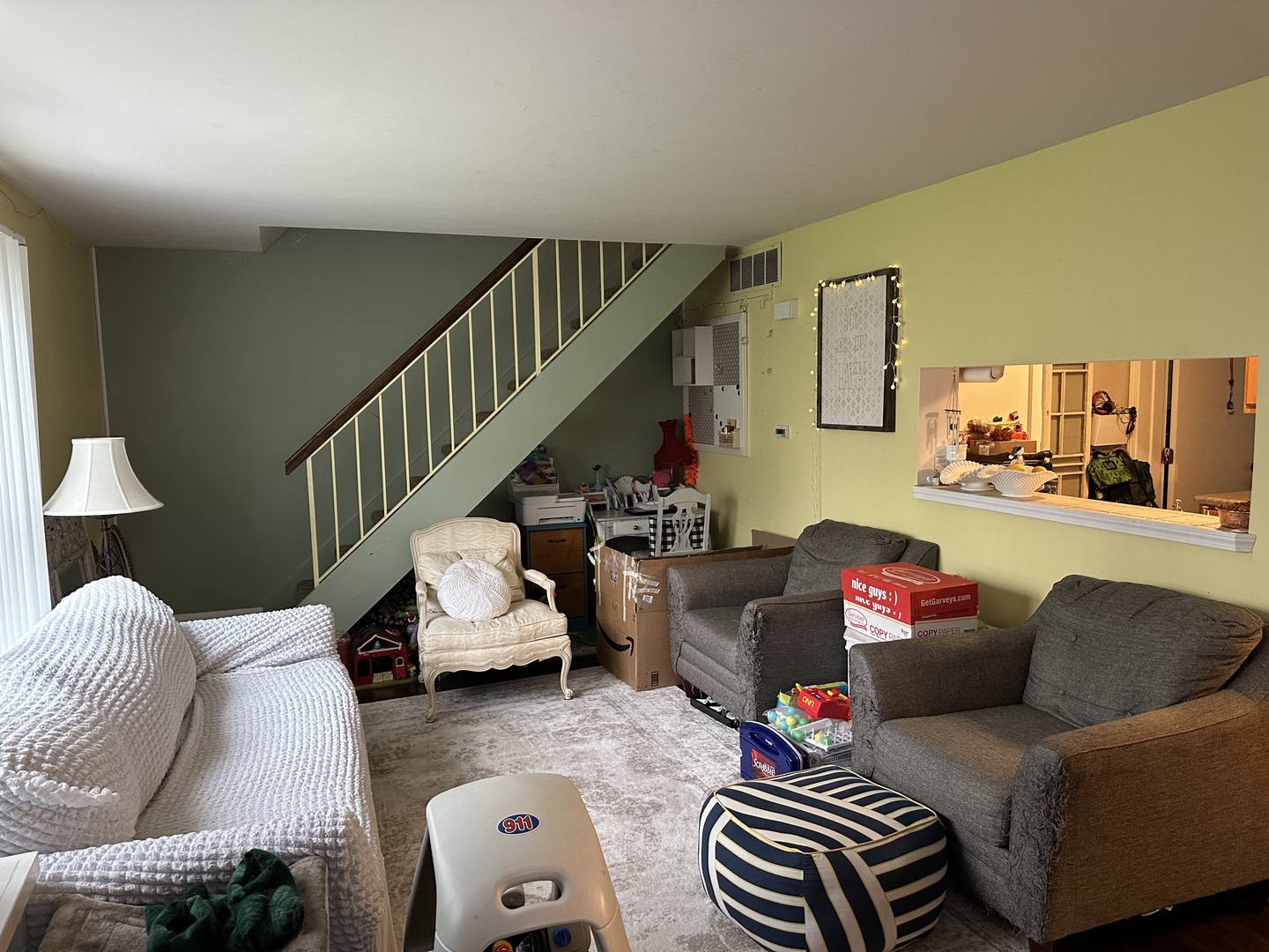 Messy Family Living Room