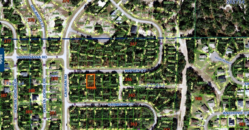 City Of Poinciana Fl Map