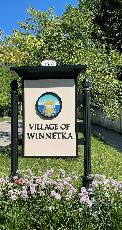 Winnetka Sign