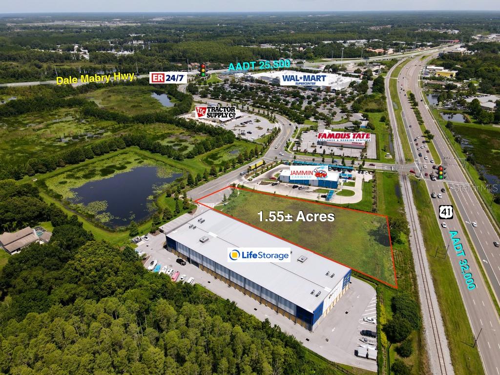 Walmart Supercenter Aerial