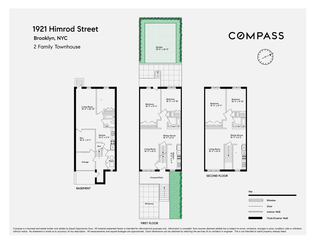 19-21 Himrod Street, Queens, NY 11385 | Compass