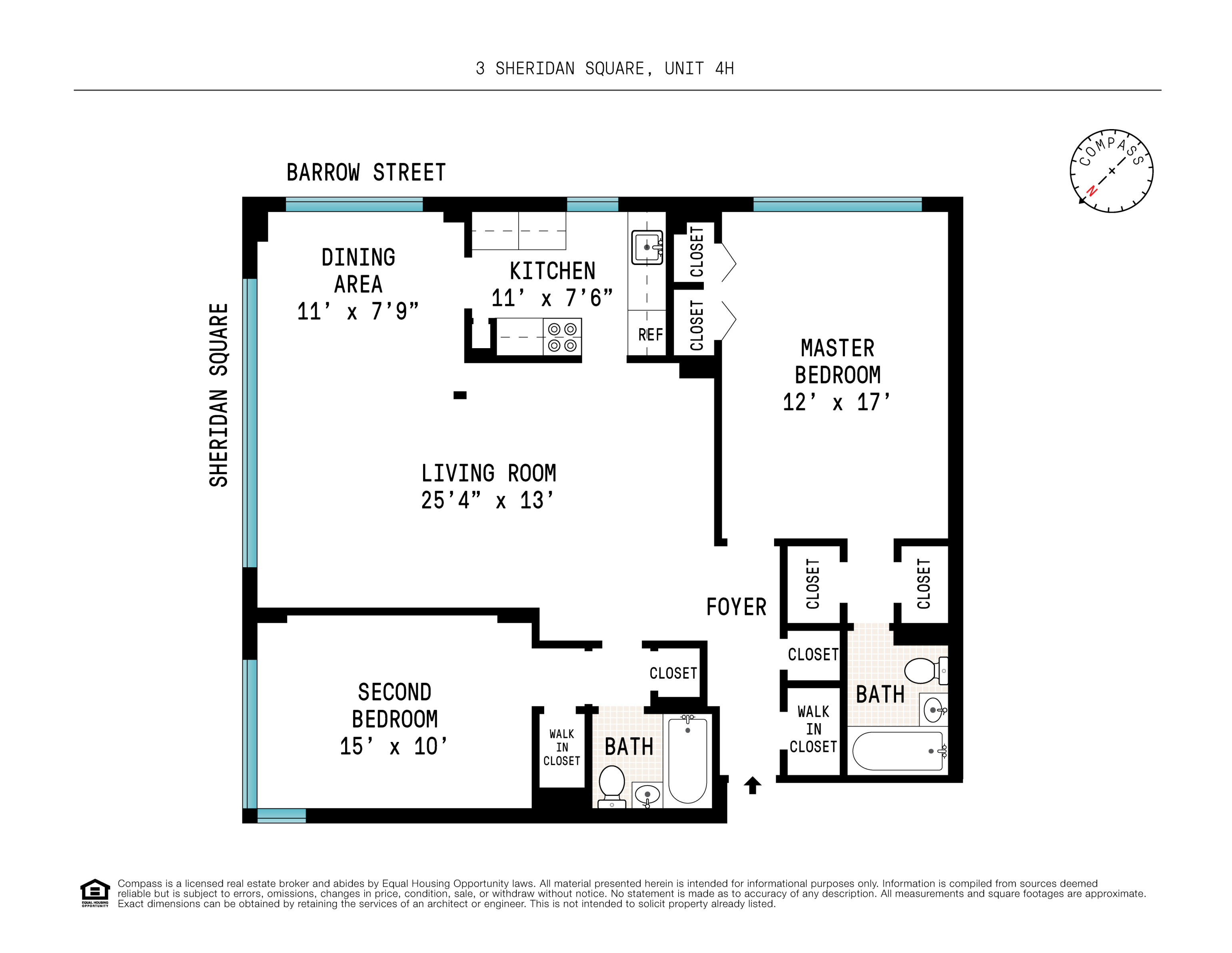 3 Sheridan Square, Unit 4H, Manhattan, NY 10014 | Compass